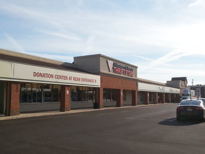 Clean lines and modern design prove thrift shopping has officially entered the twenty-first century.