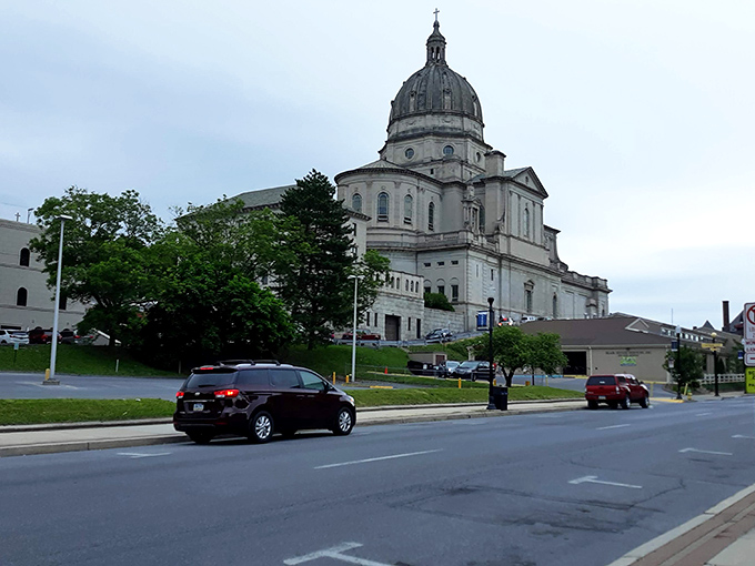 The impressive buildings of Altoona tell tales of glory days, now housing affordable apartments and local businesses.