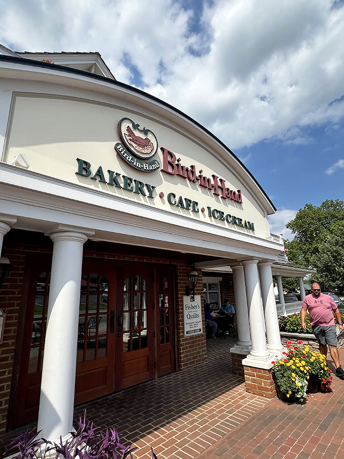 Bird in Hand Bakeshop looks like it was designed by someone who understood that great pie deserves a beautiful home.
