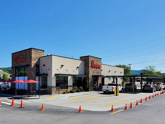 Blairsville's town center looks like the setting for a movie where city folks discover what really matters in life. Cue the heartwarming music!
