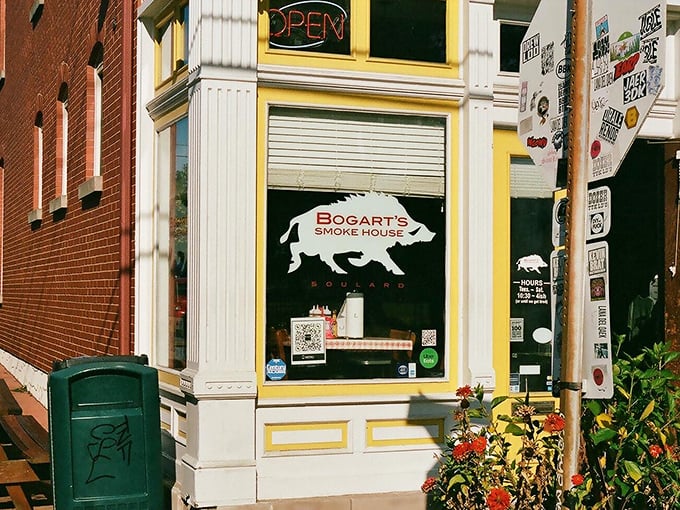 Snow may fall, but the smokers never stop at Bogart's &ndash; where winter blues meet their match in slow-smoked delights.