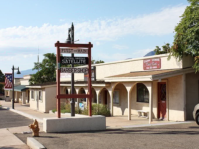 First and Main in Camp Verde&mdash;where the pace slows down and the friendly conversations with strangers speed up.