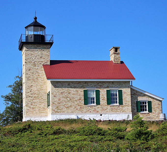 This beacon has guided ships through Superior's moods for over 150 years of stories.
