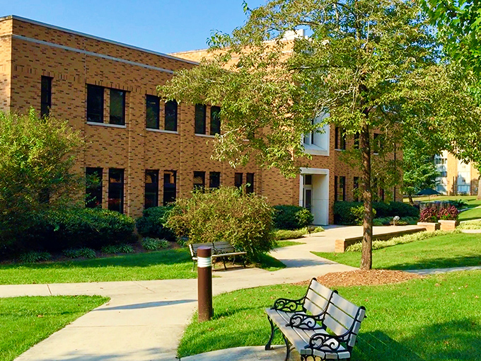 Dayton's brick courthouse tower reaches skyward, a proud landmark that's witnessed decades of small-town life unfolding below.