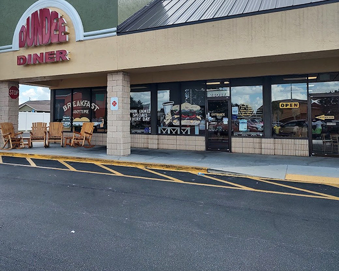 "Breakfast Anytime" isn't just a sign in the window – it's a philosophy at this cozy small-town Florida diner.