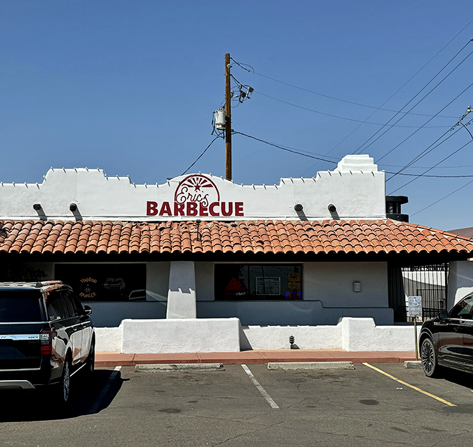 That sign isn't just a name, it's a promise of family recipes and techniques passed down through generations of barbecue wisdom.