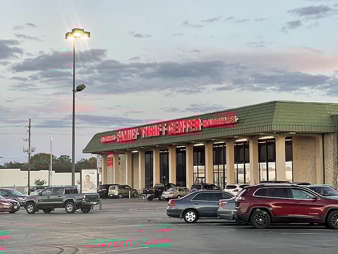 Houston's bargain hunters know the secret: wait for the right day at Family Thrift, and those quarters in your pocket become powerful.