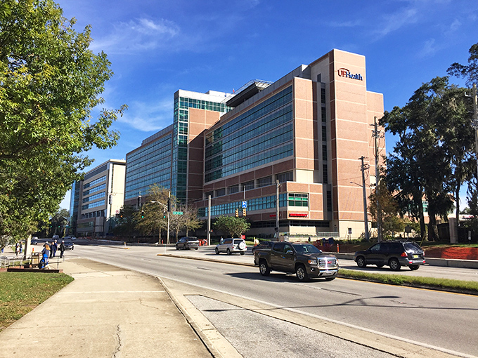 Modern architecture meets Florida sunshine in this thriving university town atmosphere.
