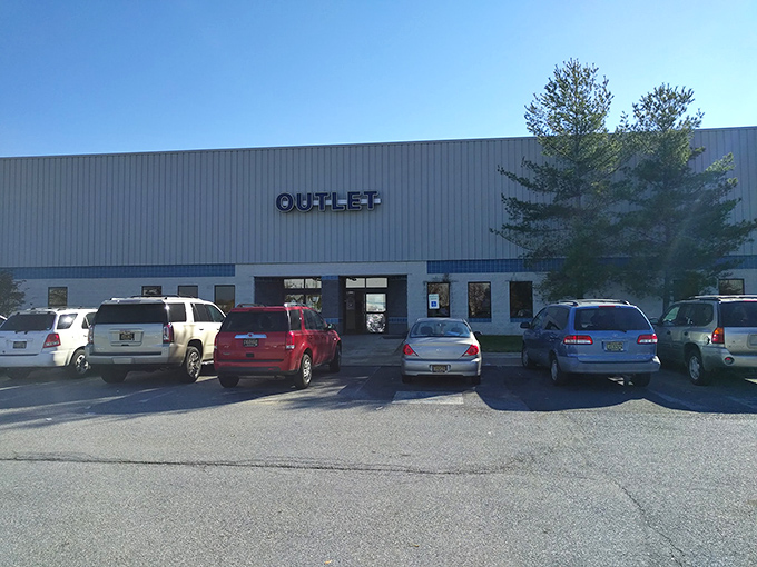 Where serious thrifters congregate! This unassuming building houses treasures sold by the pound, not the piece.