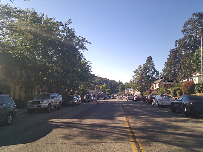 Julian's main street looks straight out of a Western film, minus the shootouts but with much better desserts.