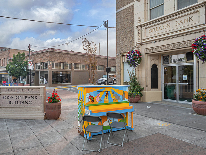 This charming historic train depot in Klamath Falls reminds us when arrivals and departures were celebrated community events. 