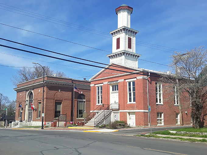 This brick storefront in Lexington has weathered decades of Missouri seasons, standing as sturdy as the community that keeps it alive.