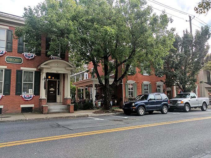 Small-town America thrives in Lititz, where historic storefronts welcome visitors with the same warmth they've offered for centuries.