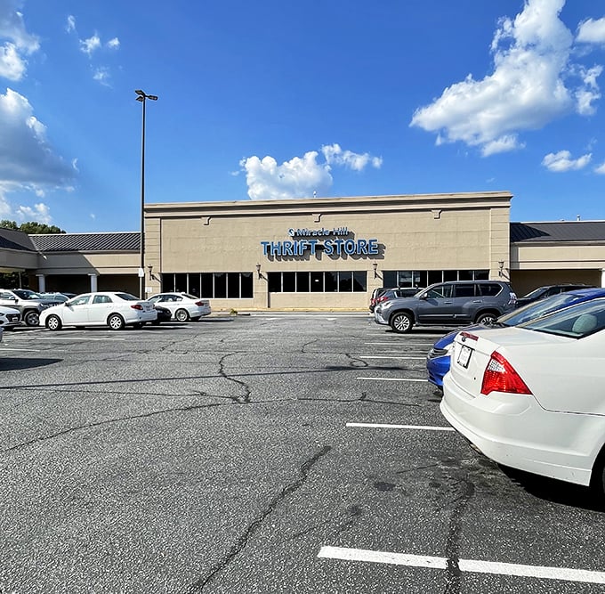 Spacious aisles and bright lights make treasure hunting less like work and more like the adventure it should be.