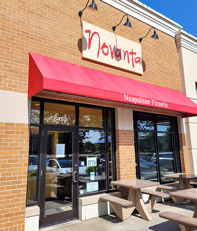 Simple, modern, inviting &ndash; Novanta's exterior is just the appetizer to the Neapolitan pizza party happening inside.