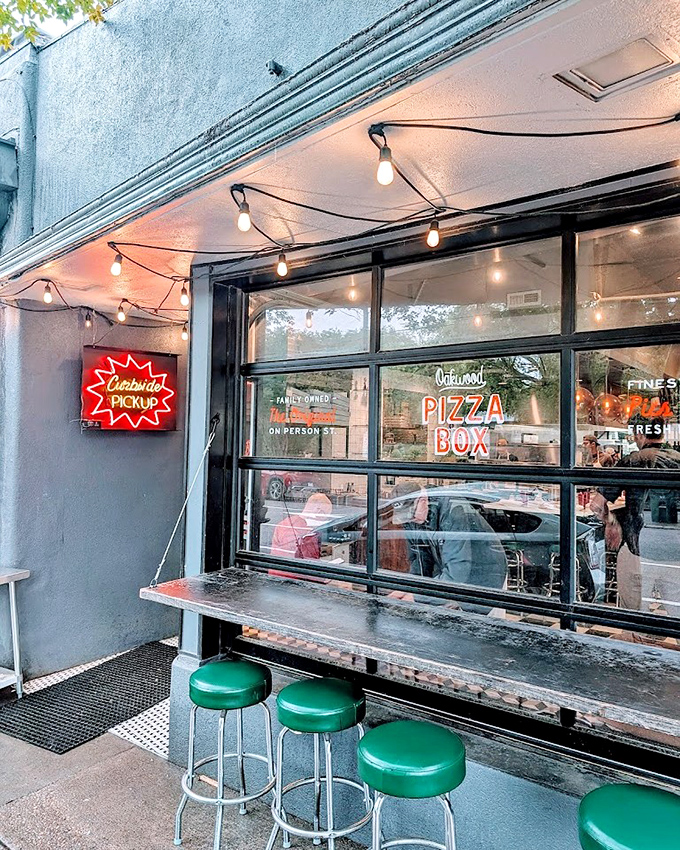 Those string lights aren't the only thing glowing at Oakwood &ndash; wait until you see the perfectly melted cheese!