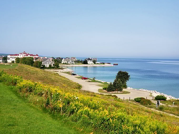 The crystal waters of Little Traverse Bay create a backdrop worthy of a travel magazine cover &ndash; Petoskey's daily masterpiece.