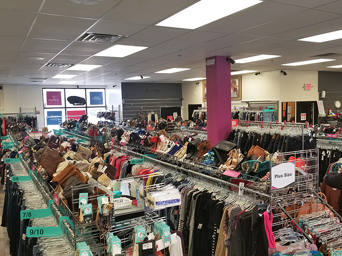 Inside this unassuming storefront, trendy treasures await at prices that'll leave room in your budget for lunch afterward.