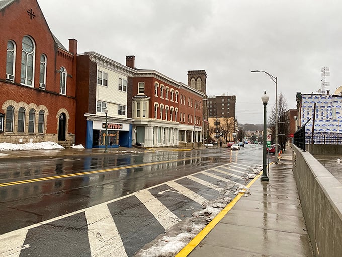 Rainy hour in small-town Pennsylvania - where every sunset comes free with your affordable lifestyle.