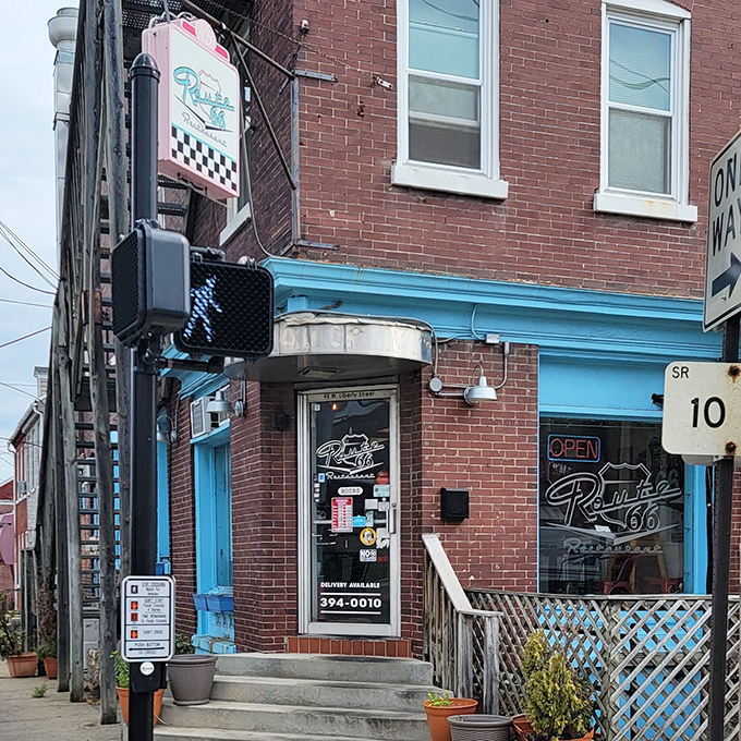 The neon "OPEN" sign in the window is your invitation to a roadside classic reimagined for Lancaster's hungry masses.