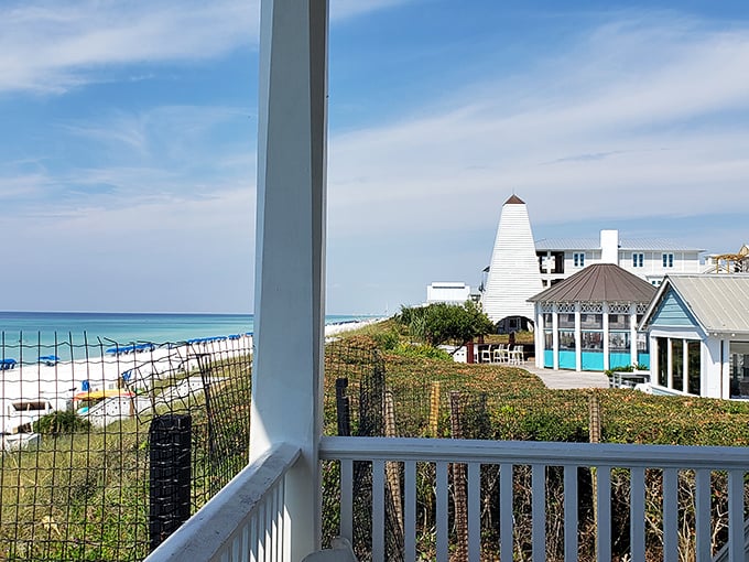 The historic buildings of Seaside stand as elegant reminders of Florida's past &ndash; no mouse ears required.