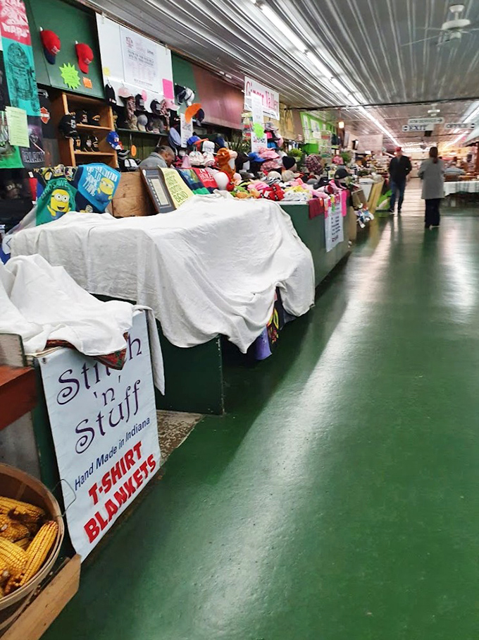 The market's tidy interior houses vendors who've perfected their displays over decades&mdash;shopping becomes a social event here.