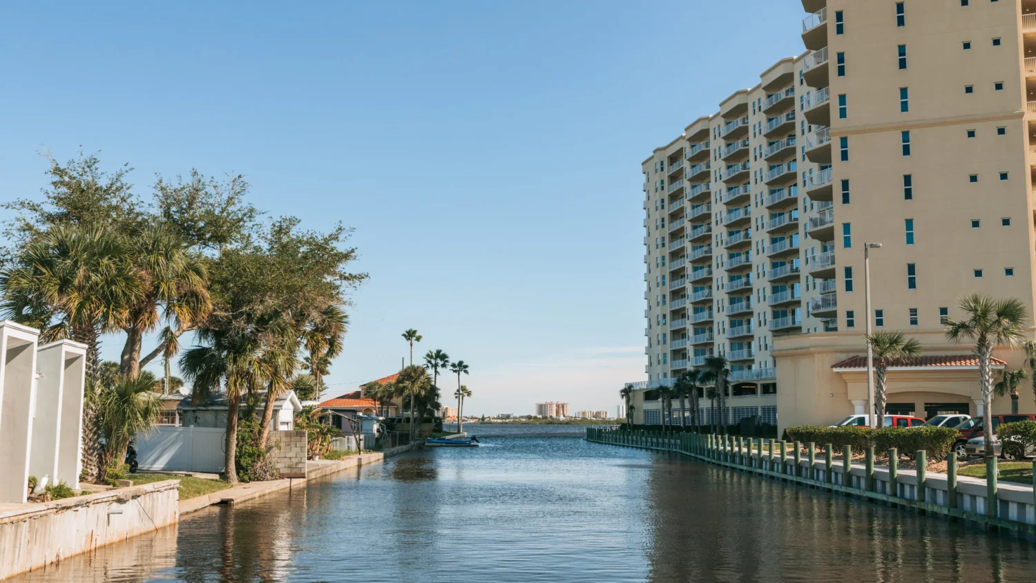 Canals and waterways create affordable Florida living in South Daytona. Who needs oceanfront when you have this serene water access?