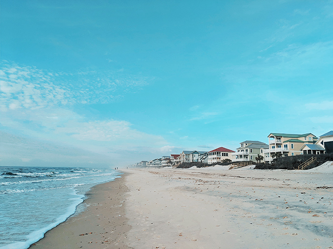 Where the lighthouse stands sentinel over pristine beaches. The perfect backdrop for shell-hunting adventures and dolphin spotting.