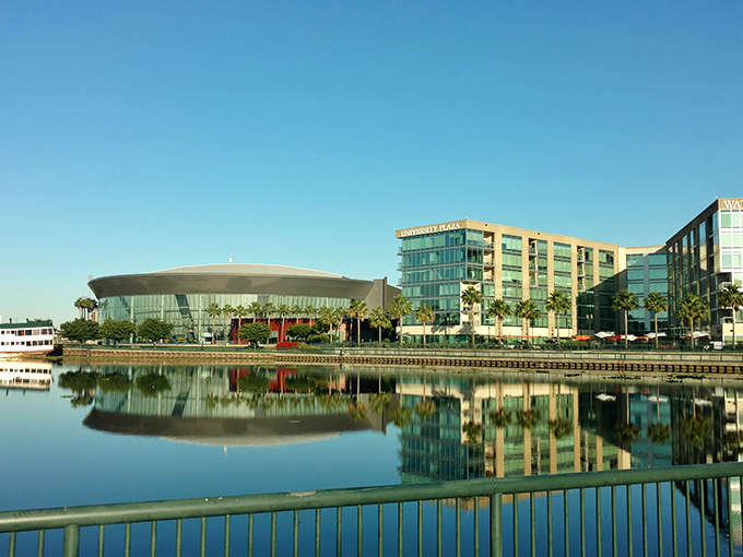 Modern architecture meets waterfront living in Stockton, where retirement dollars find breathing room away from California's expensive coasts.