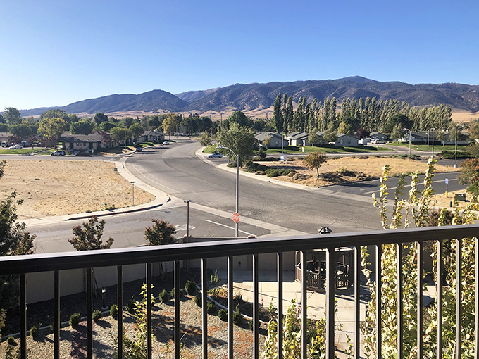 Mountain views surround Tehachapi, where desert meets alpine in a landscape that takes your breath away.