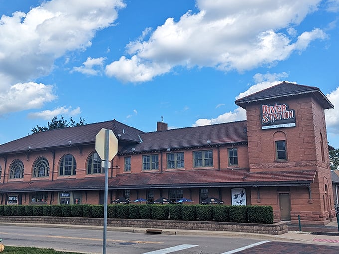 River Station's grand architecture reminds us that sometimes the best meals come with a side of history.