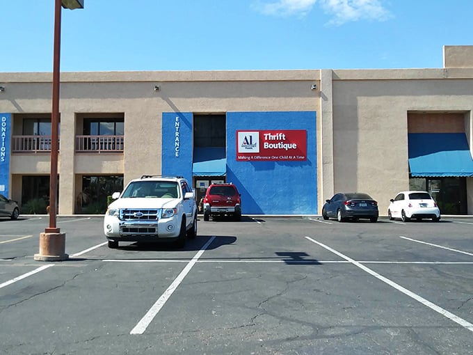 This unassuming storefront houses carefully curated treasures that help local children. Shopping with purpose!