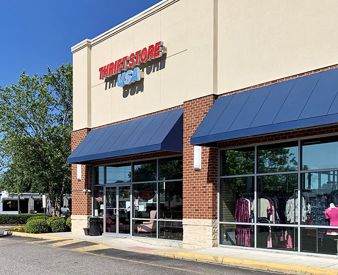 Another glorious day to explore Thrift Store USA in Norfolk! Who needs a mall when you have these hidden treasures?