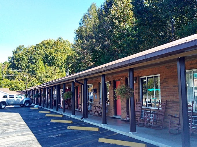 Those front porches practically beg you to sit a spell and watch the world go by.