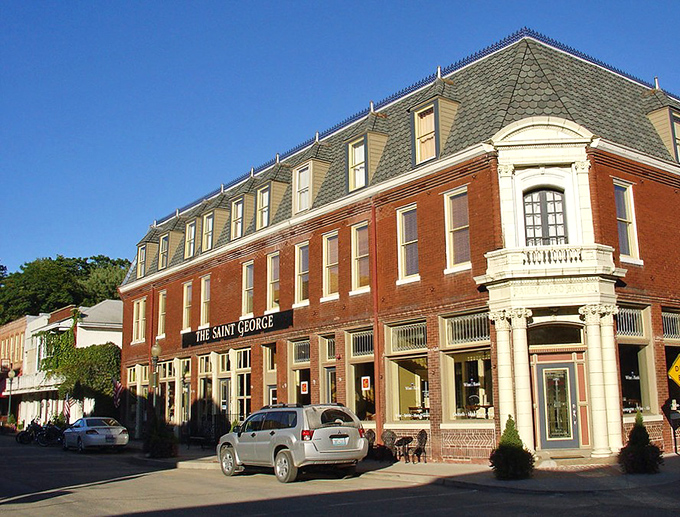 Those covered sidewalks in Weston aren't just architectural details&mdash;they're time machines to when shopkeepers protected customers from muddy streets.