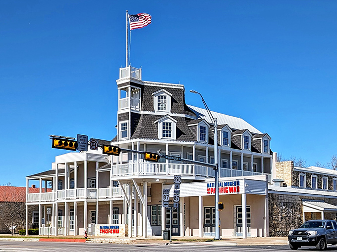 The Admiral Nimitz Gallery isn't just a museum; it's a time machine that transports you to the Pacific Theater with exhibits worthy of the History Channel.