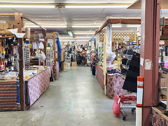 Aisles wider than airplane seats and twice as comfortable to navigate, with surprises around every corner.