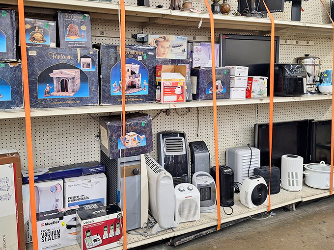 The small appliance graveyard &ndash; where perfectly good heaters, air purifiers, and holiday decorations await resurrection in your home.