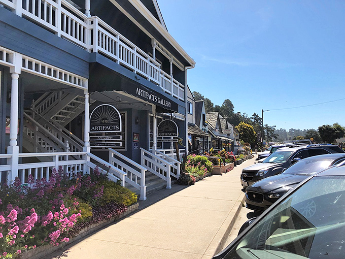 Artifacts Gallery proves that in Cambria, even the buildings dress better than most of us on our best days.