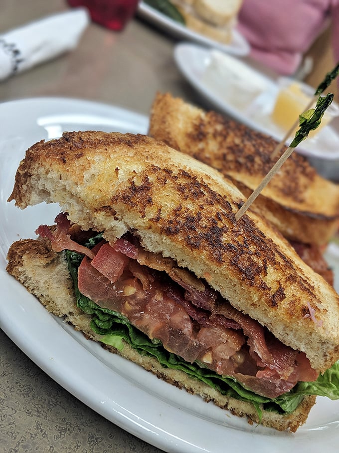 Even their BLT gets the Slyman's treatment—toasted to golden perfection with enough meat to make other sandwiches feel inadequate about their life choices.