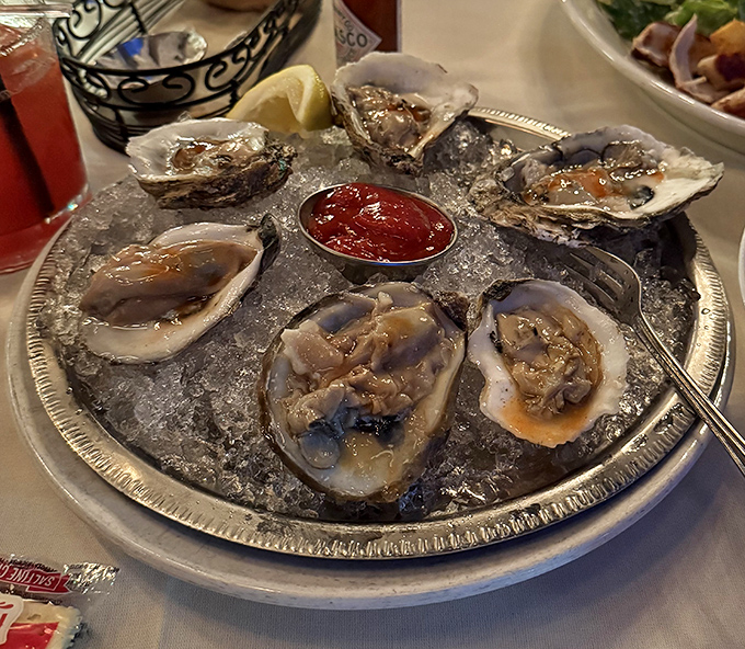 Oysters on ice&mdash;nature's perfect appetizer. Like little briny treasures from the sea, they're what mermaids would serve at their cocktail parties.