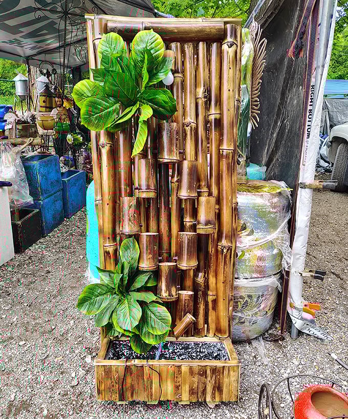 Not just bamboo&mdash;it's instant zen! This handcrafted fountain transforms any patio into a tropical getaway without the airfare.