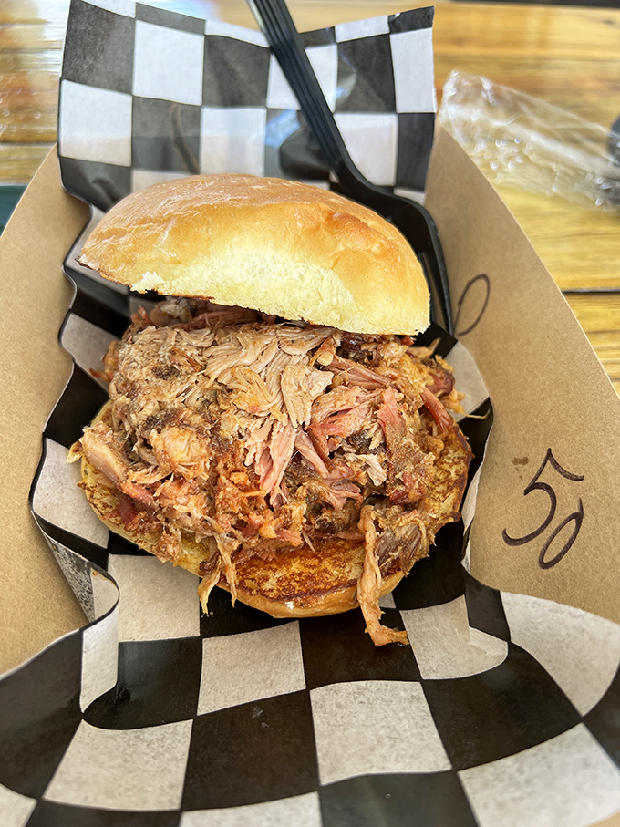 When pulled pork achieves this level of perfection&mdash;tender, juicy, and piled high on a simple bun&mdash;you understand why barbecue inspires such religious devotion.