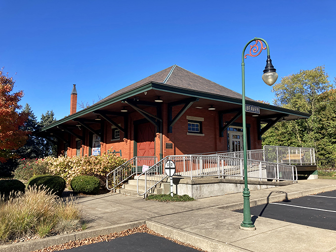 This isn't just a train station&mdash;it's a beautifully preserved time capsule where you can almost hear the ghostly whistles of locomotives that once connected Beaver to the world.