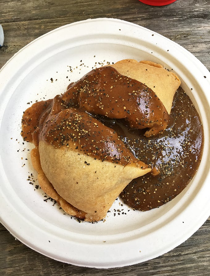 This isn't your average pastie - it's a flaky fortress protecting tender beef treasures within.