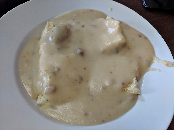 Biscuits and gravy: the comfort food equivalent of a warm hug from your grandmother, if your grandmother had a secret recipe that could cure any ailment.