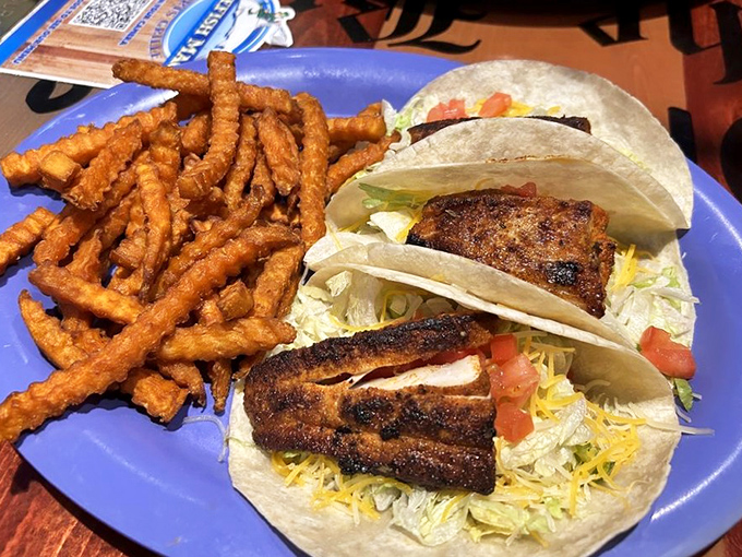 These blackened fish tacos don't just speak to your taste buds&mdash;they sing a full Florida seafood symphony with a spicy percussion section.