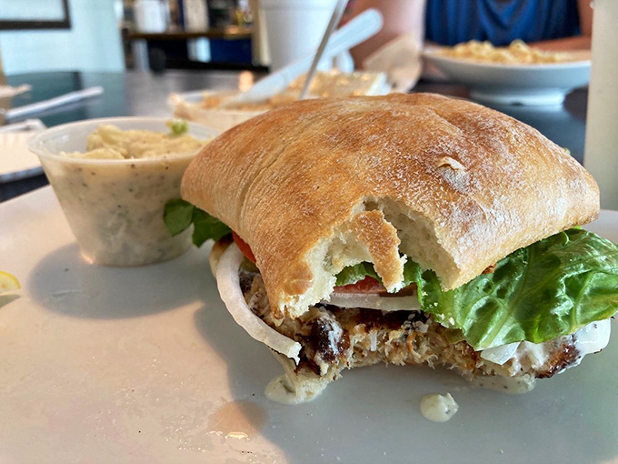 This blackened grouper sandwich isn't just lunch&mdash;it's a Florida rite of passage. The fish practically high-fives your taste buds with each perfectly seasoned bite.