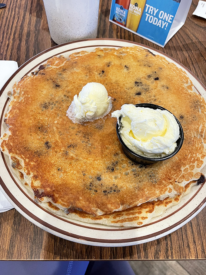 These blueberry pancakes aren't just breakfast&mdash;they're edible sunshine with butter on top. The perfect canvas for maple syrup artistry.