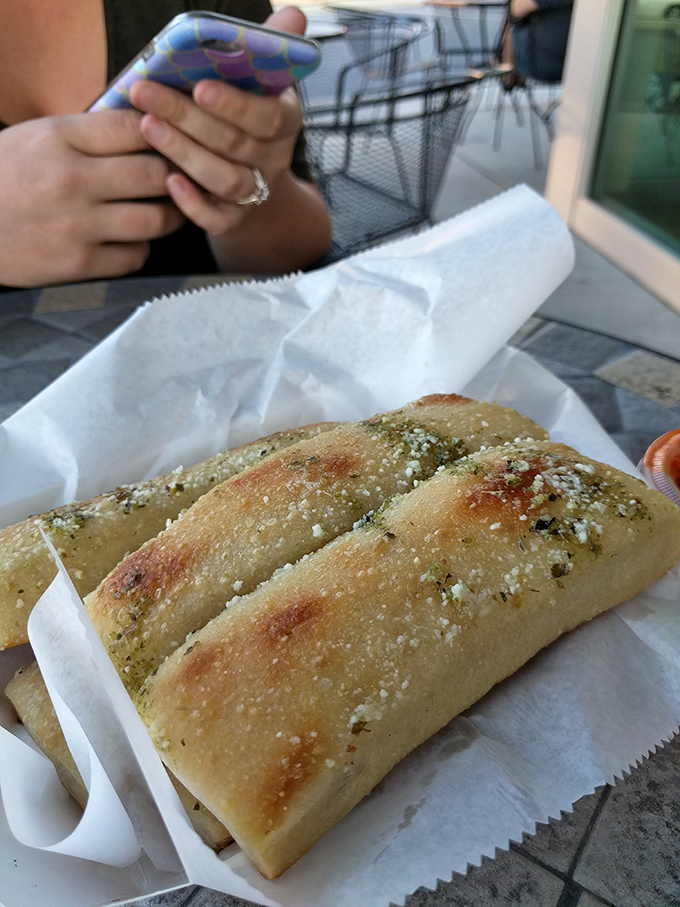 Garlic breadsticks that demand to be photographed before being devoured&mdash;the supermodels of the appetizer world.